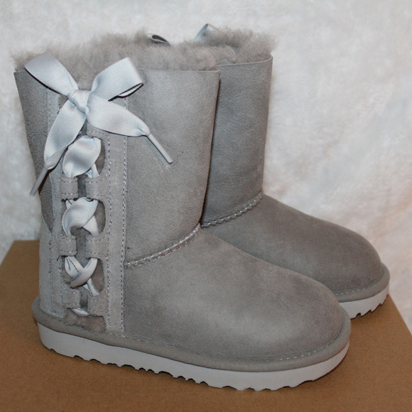 UGG | Shoes | Ugg Pala Suede Water Resistant Ribbon Boot Toddler | Poshmark